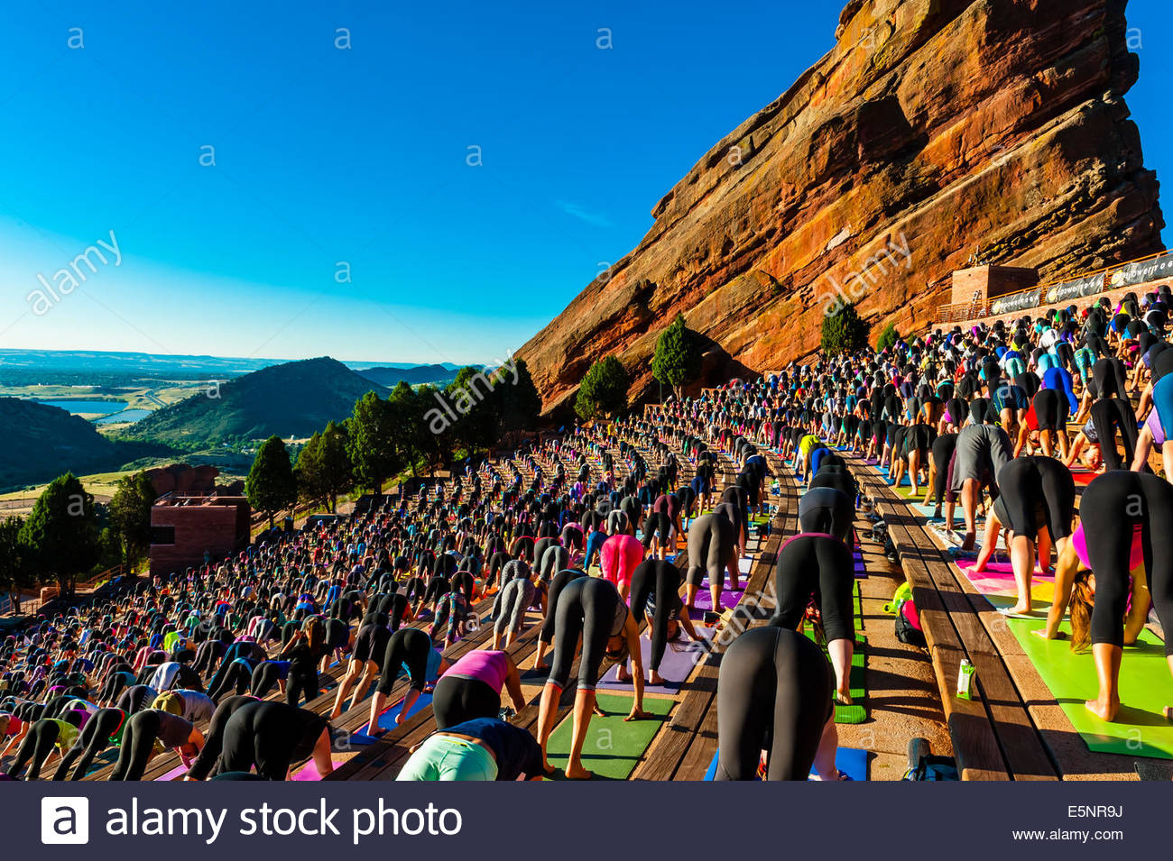 Red Rocks Amphitheater Denver Stock Photos & Red Rocks Amphitheater ...