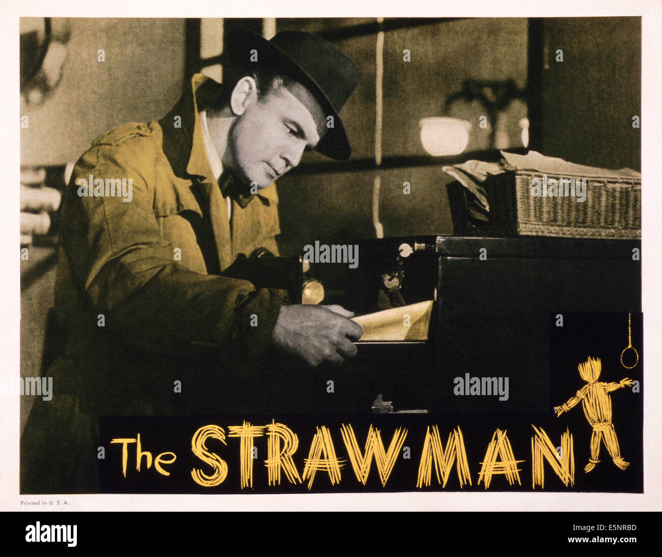 THE STRAW MAN, British lobbycard, Clifford Evans, 1953 Stock Photo - Alamy