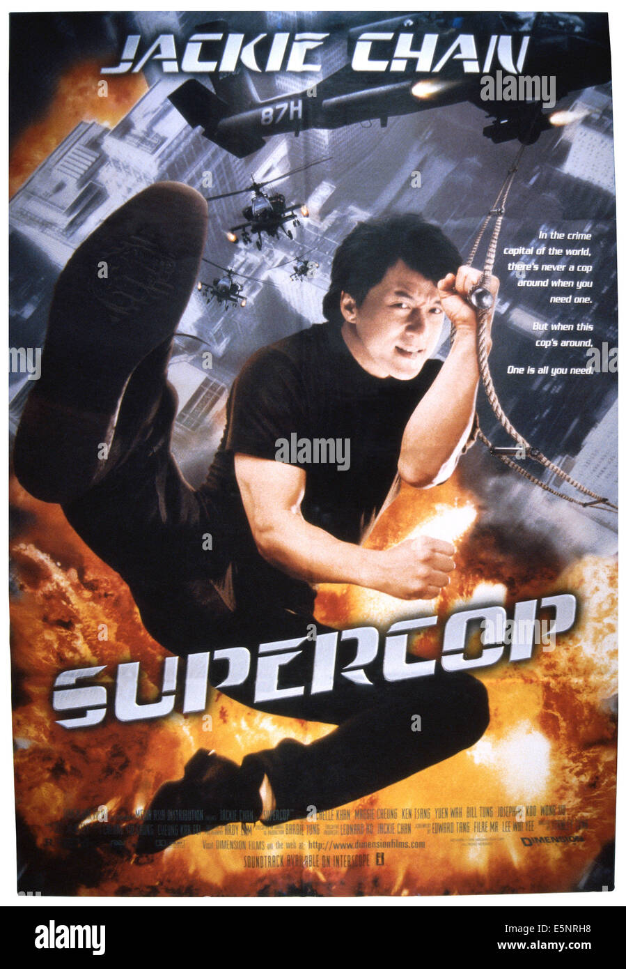 SUPERCOP, (aka GING CHAT GOO SI 3: CHIU KUP GING CHAT), US poster art ...