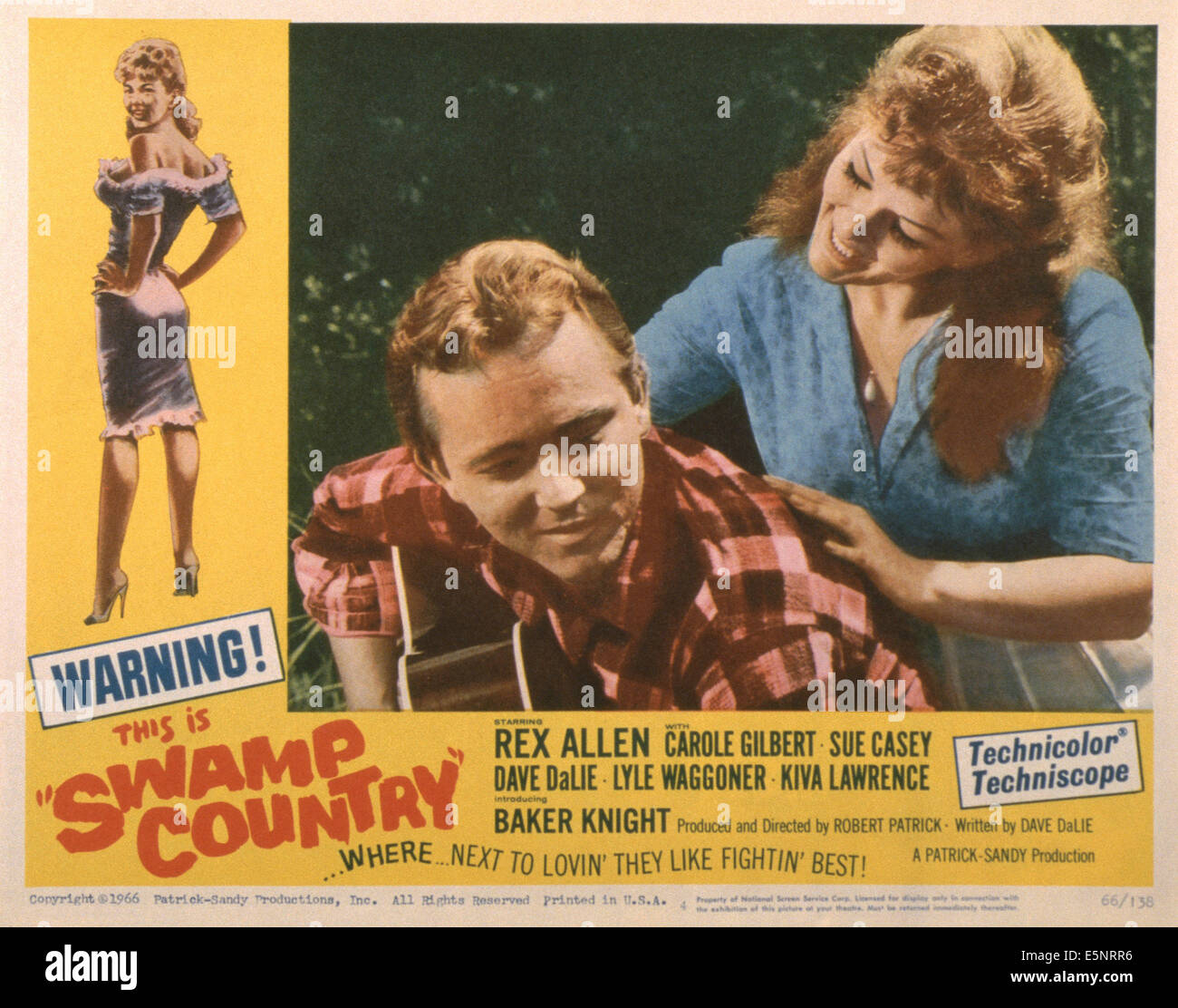 SWAMP COUNTRY, US lobbycard, 1966 Stock Photo - Alamy