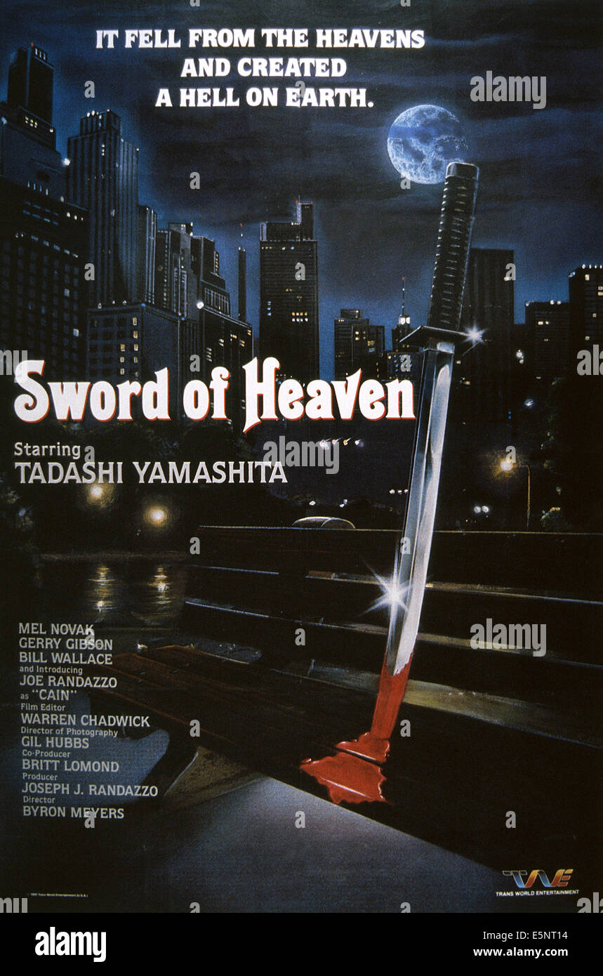 SWORD OF HEAVEN, US poster, 1981, © Trans World Entertainment/courtesy ...