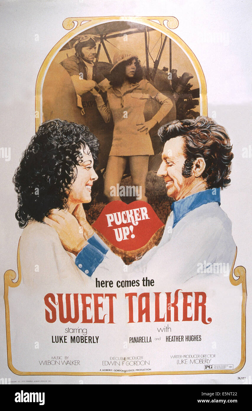 SWEET TALKER, US poster, Luke Moberly (top left and bottom right ...