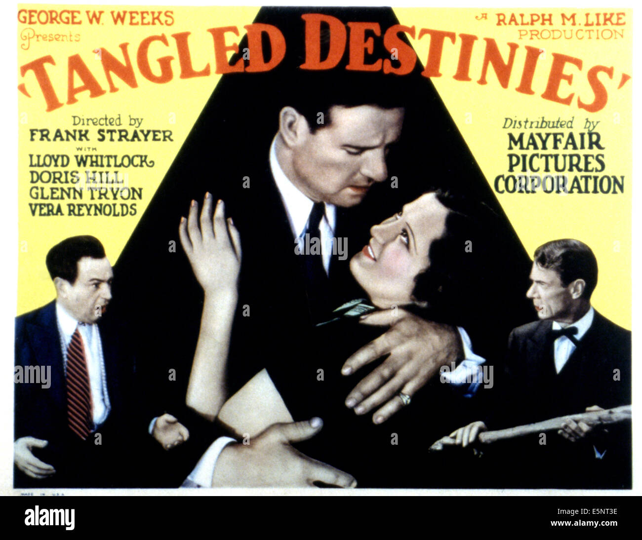 TANGLED DESTINIES, Lloyd Whitlock, Doris Hill, 1932 Stock Photo - Alamy
