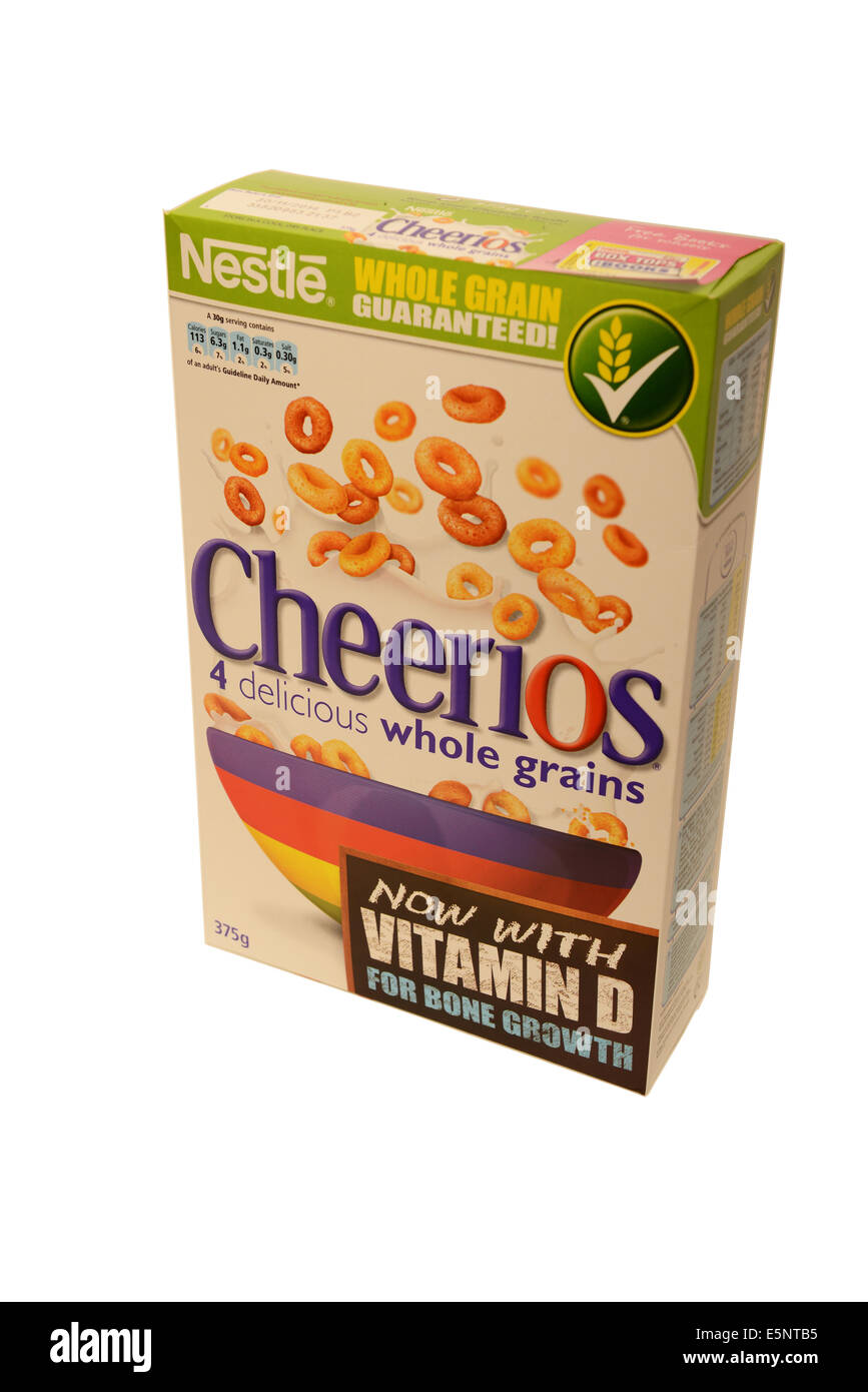 Cheerios cereal box hi-res stock photography and images - Alamy