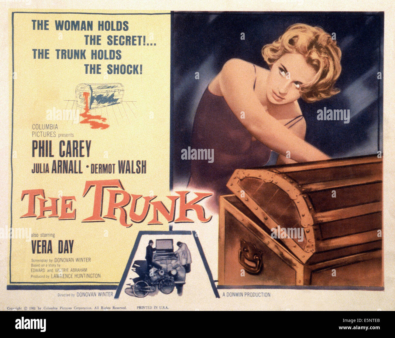 THE TRUNK, US lobbycard, 1962 Stock Photo - Alamy
