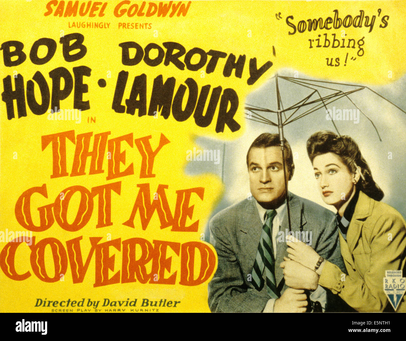 THEY GOT ME COVERED, Bob Hope, Dorothy Lamour, 1943 Stock Photo - Alamy