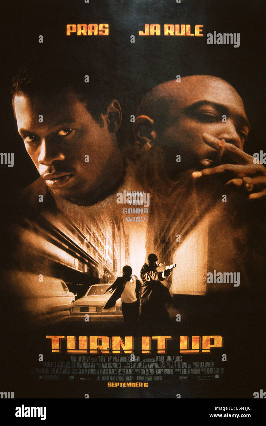 TURN IT UP, US poster, from left: Pras, Ja Rule, 2000, © New Line ...