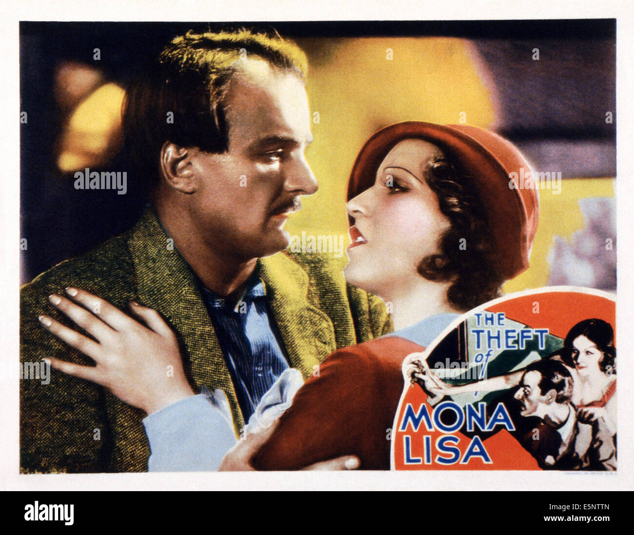 THE THEFT OF MONA LISA, (aka DER RAUB DER MONA LISA), US lobbycard ...