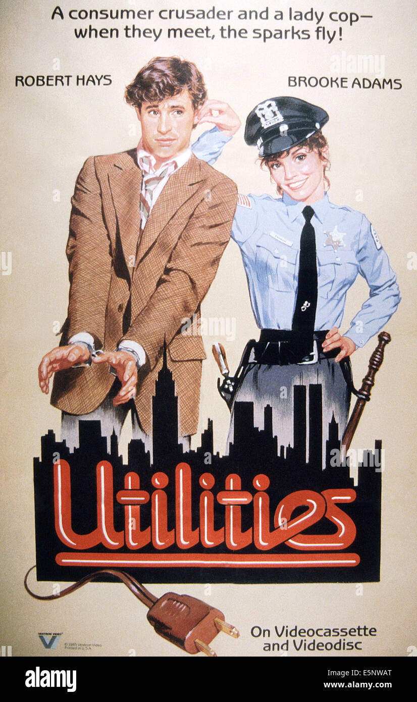 UTILITIES, US poster, from left: Robert Hays, Brooke Adams, 1983, © New ...