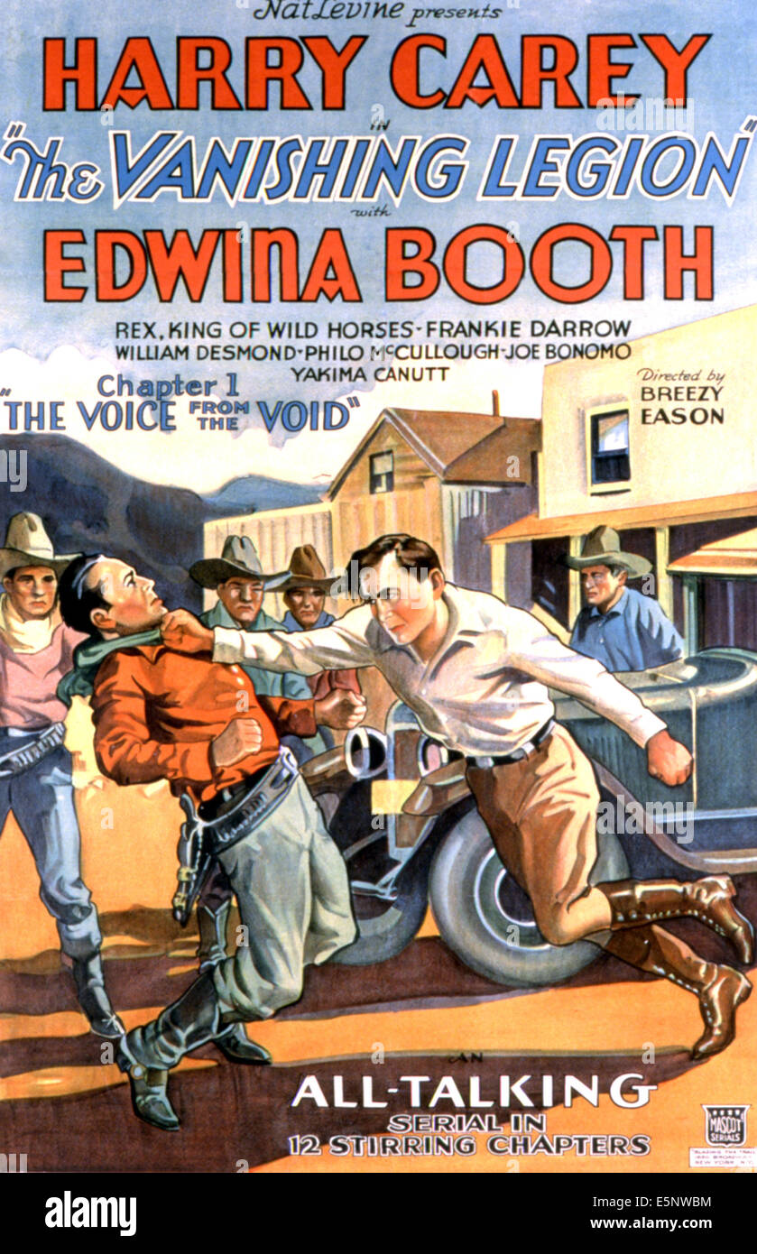 THE VANISHING LEGION, Harry Carey, 1931 Stock Photo - Alamy