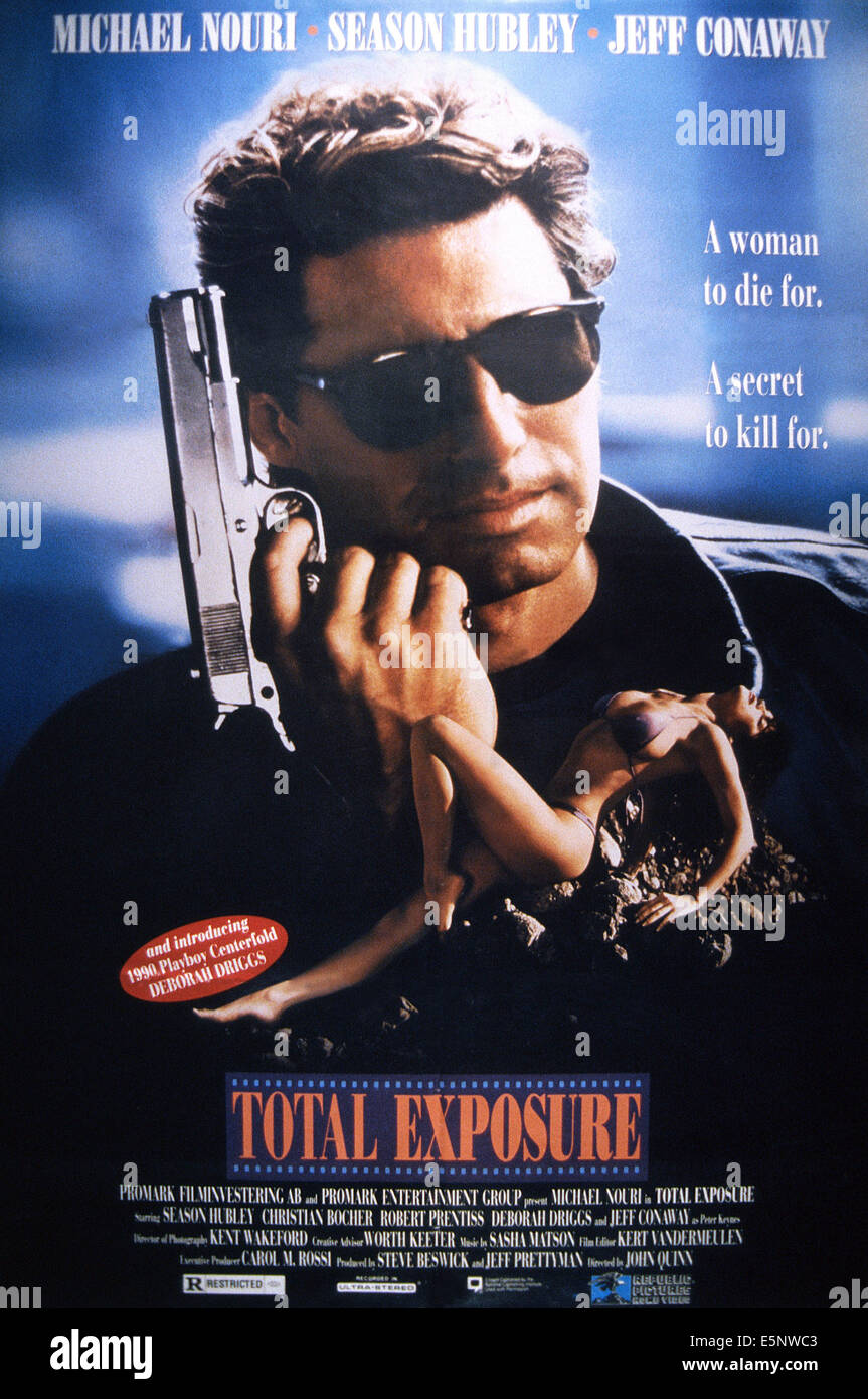 TOTAL EXPOSURE, US poster, Michael Nouri, 1991, © Republic Pictures ...