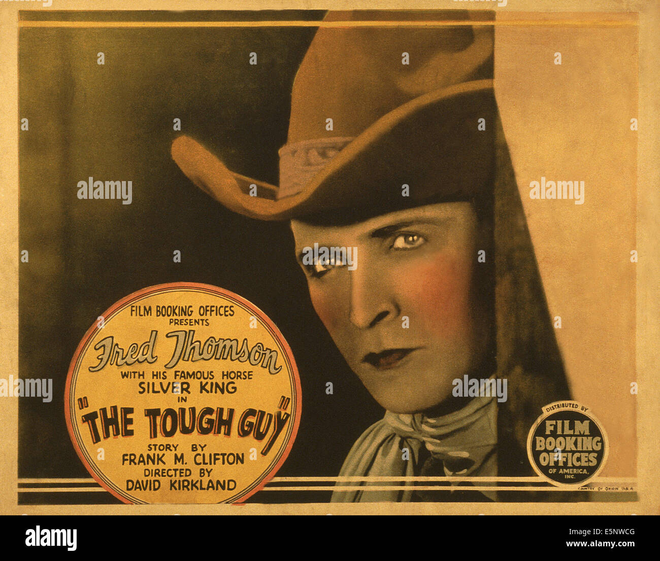 THE TOUGH GUY, US lobbycard, Fred Thomson, 1926 Stock Photo - Alamy