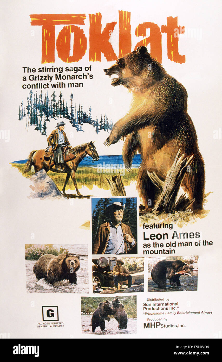 TOKLAT, US poster art, Leon Ames, 1971 Stock Photo - Alamy