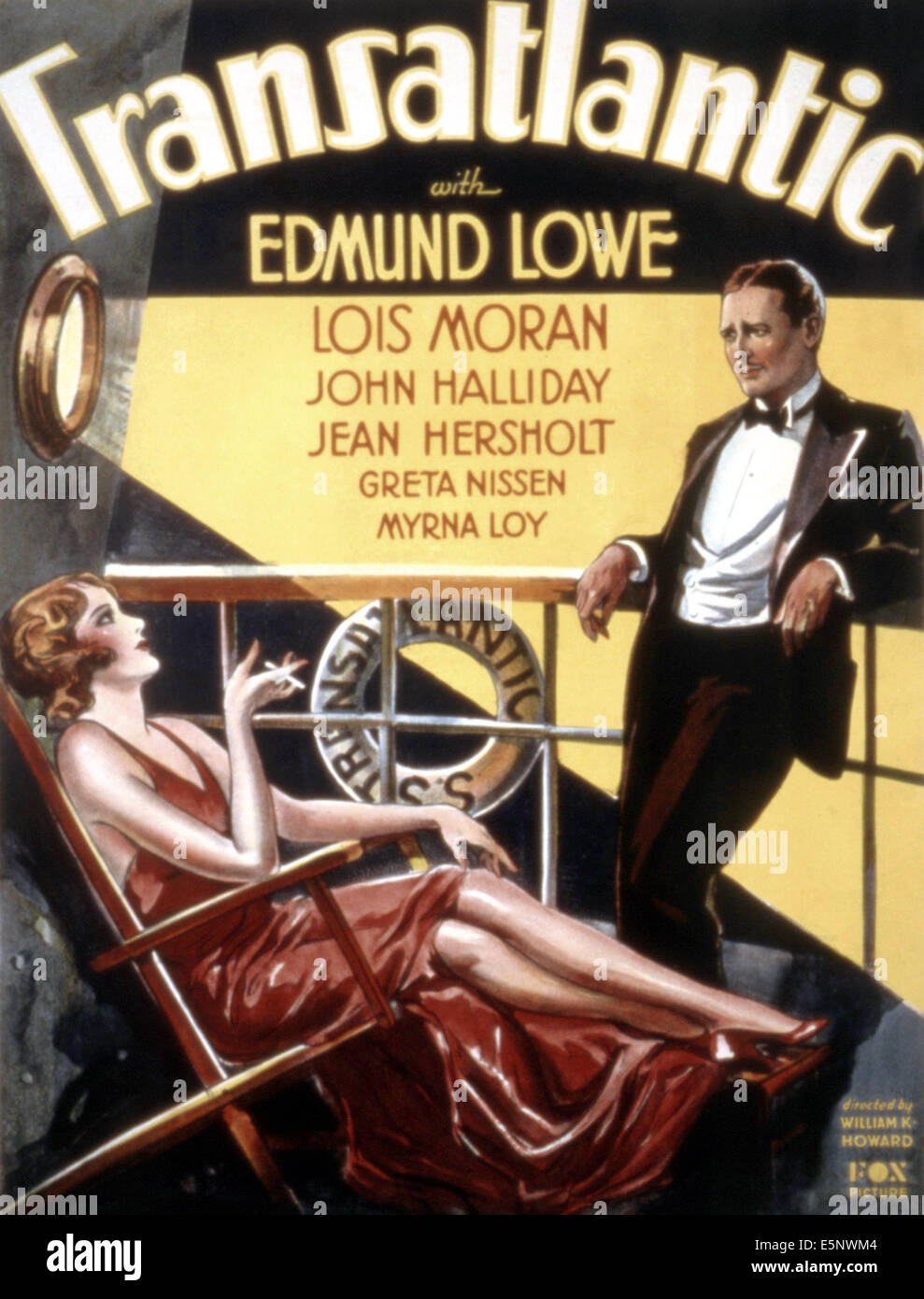 TRANSATLANTIC, Lois Moran, Edmund Lowe, 1931, TM and copyright ©20th ...