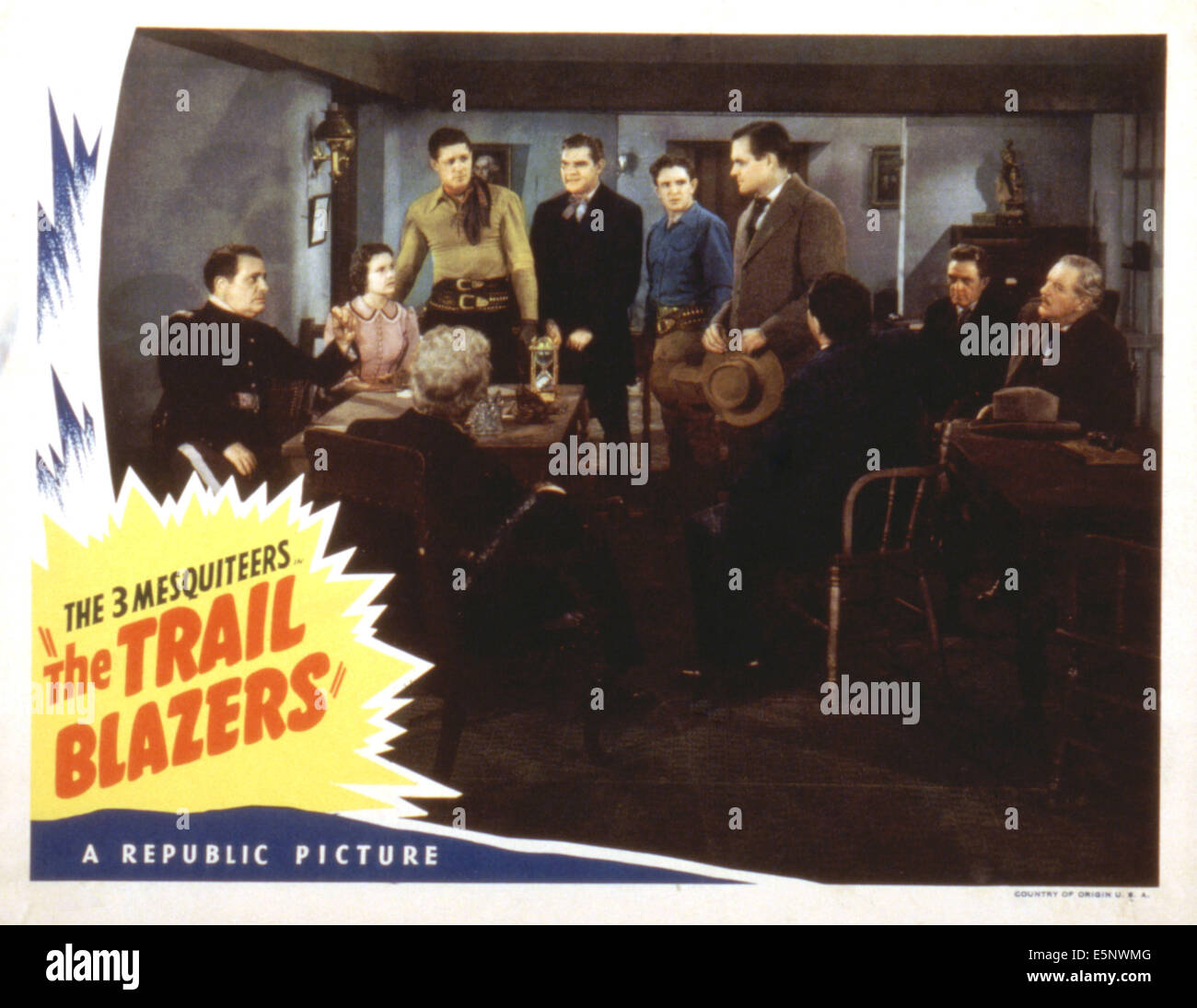 THE TRAIL BLAZERS, Tom Chatterton, Pauline Moore, Robert Livingston ...