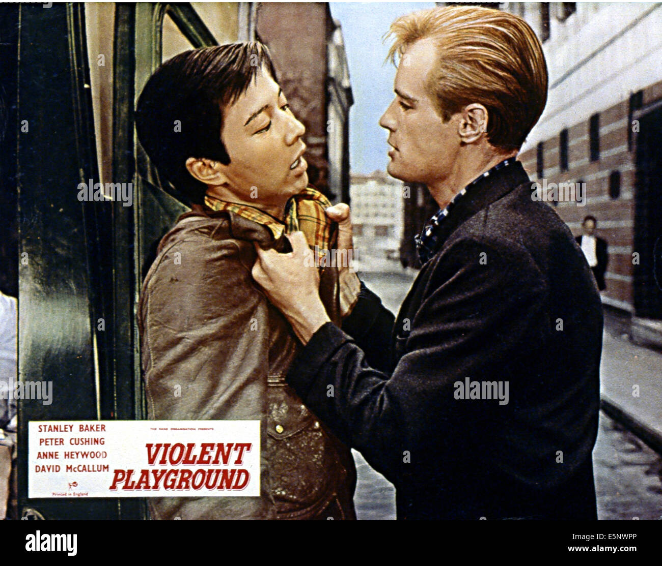 VIOLENT PLAYGROUND, Michael Chow, David McCallum, 1958 Stock Photo - Alamy