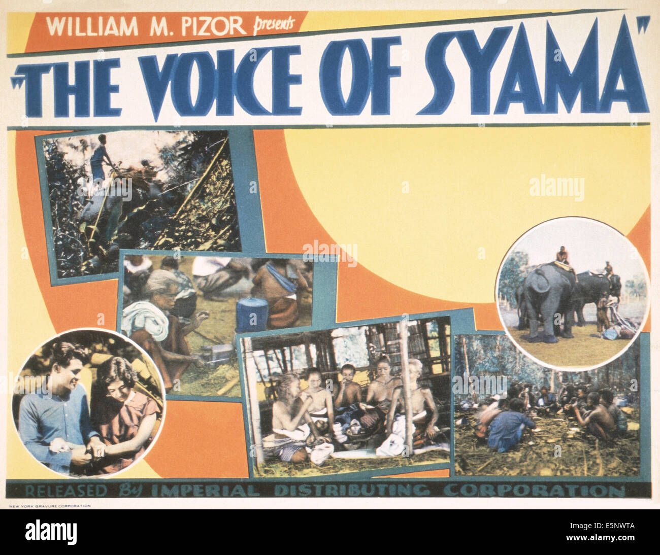 THE VOICE OF SYAMA, US lobbycard, 1930s Stock Photo - Alamy