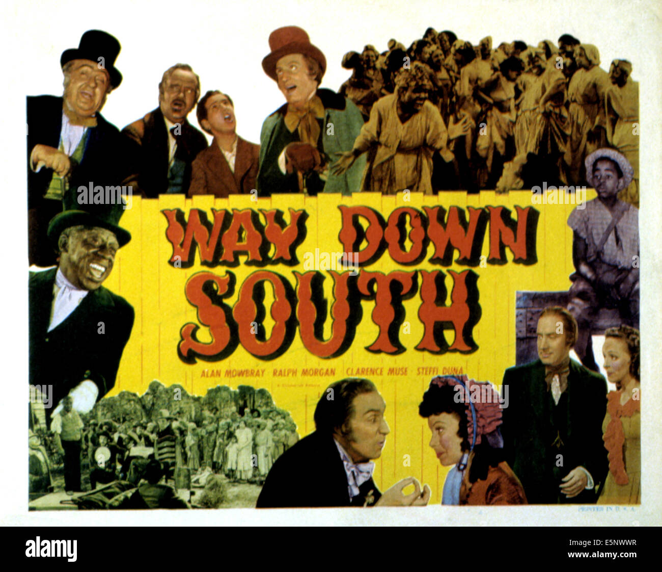 WAY DOWN SOUTH, Robert Grieg, Clarence Muse, Ralph Morgan, Bobby Breen ...
