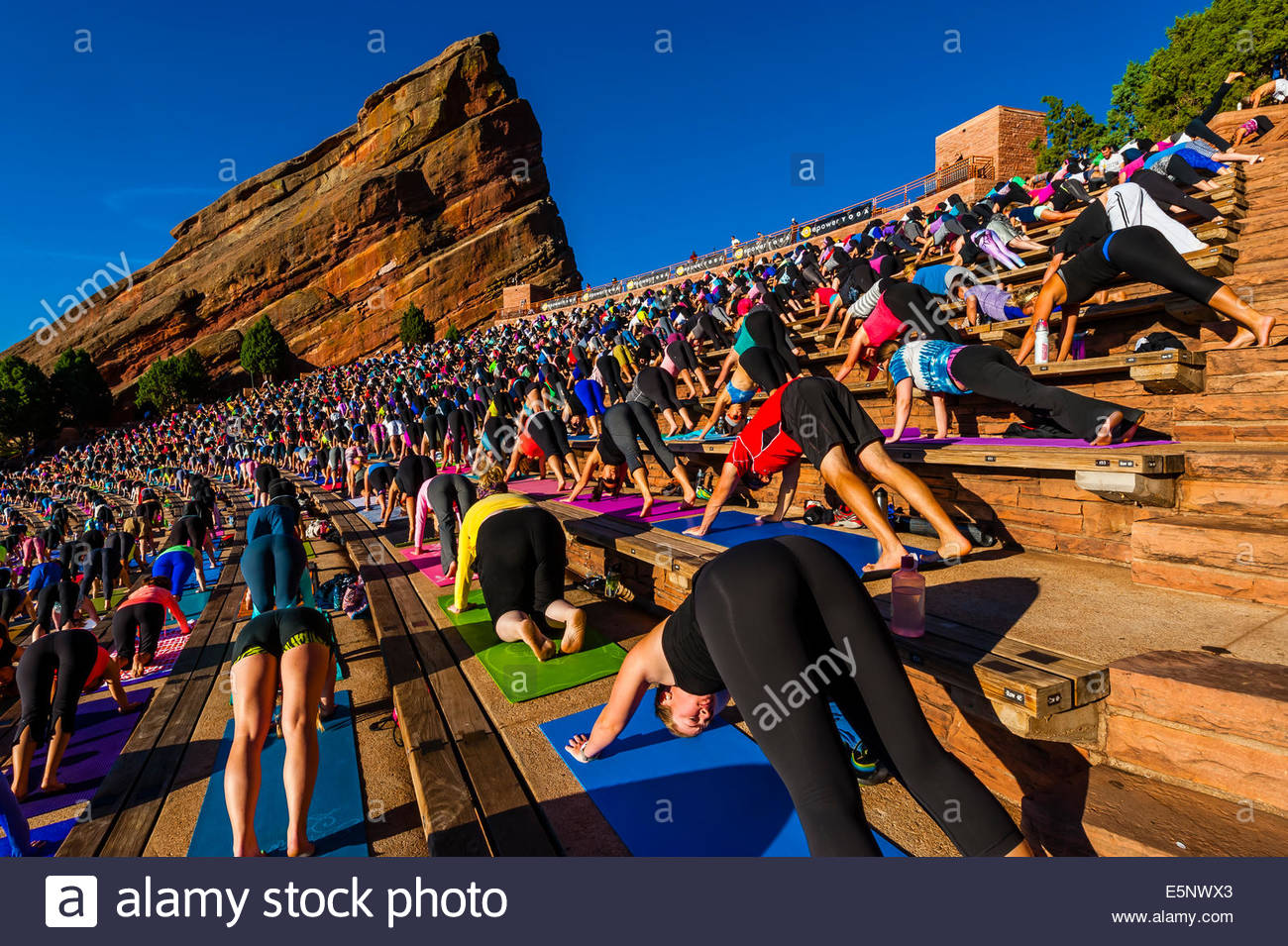 Red Rocks Amphitheater Denver Stock Photos & Red Rocks Amphitheater ...