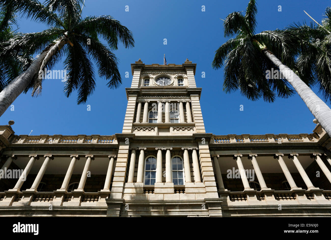 HONOLULU, HAWAII, 3rd August, 2014. Aliiolani Hale building, where the ...