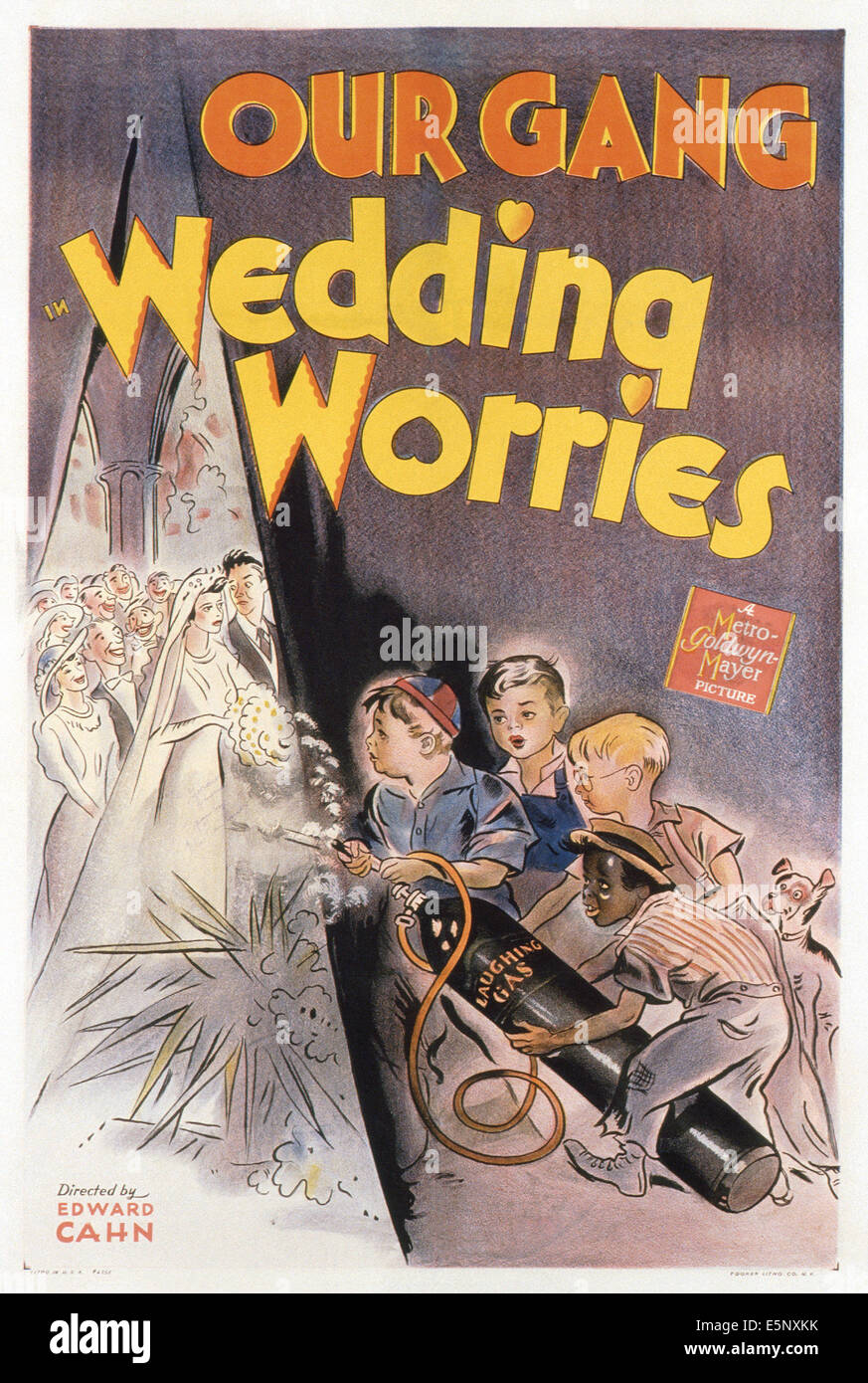 WEDDING WORRIES, US poster art, 1941 Stock Photo - Alamy