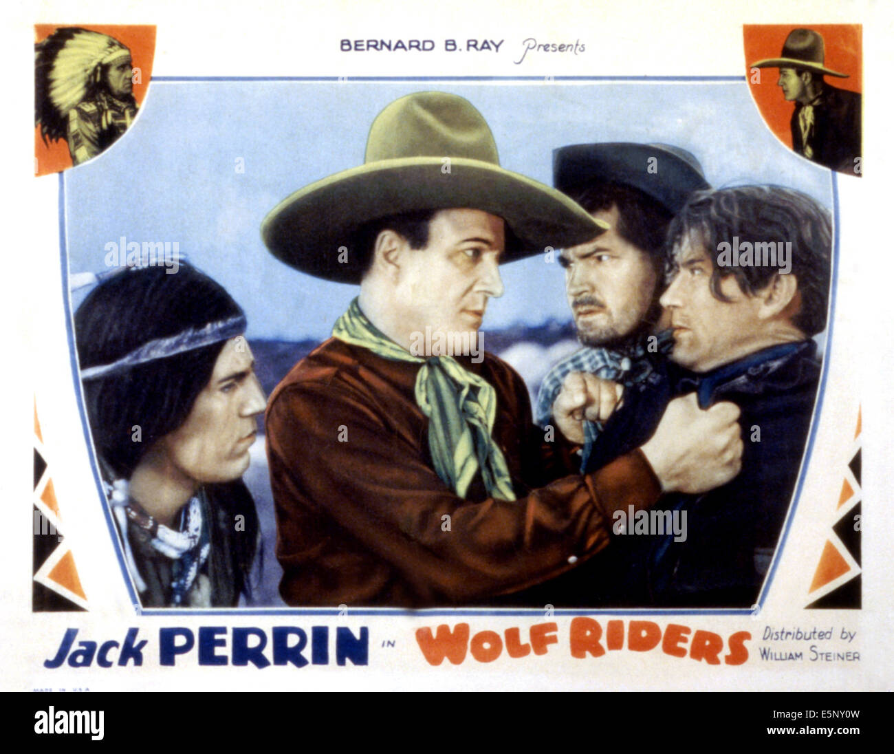 WOLF RIDERS, Sonny Chorre, Jack Perrin, 1935 Stock Photo - Alamy