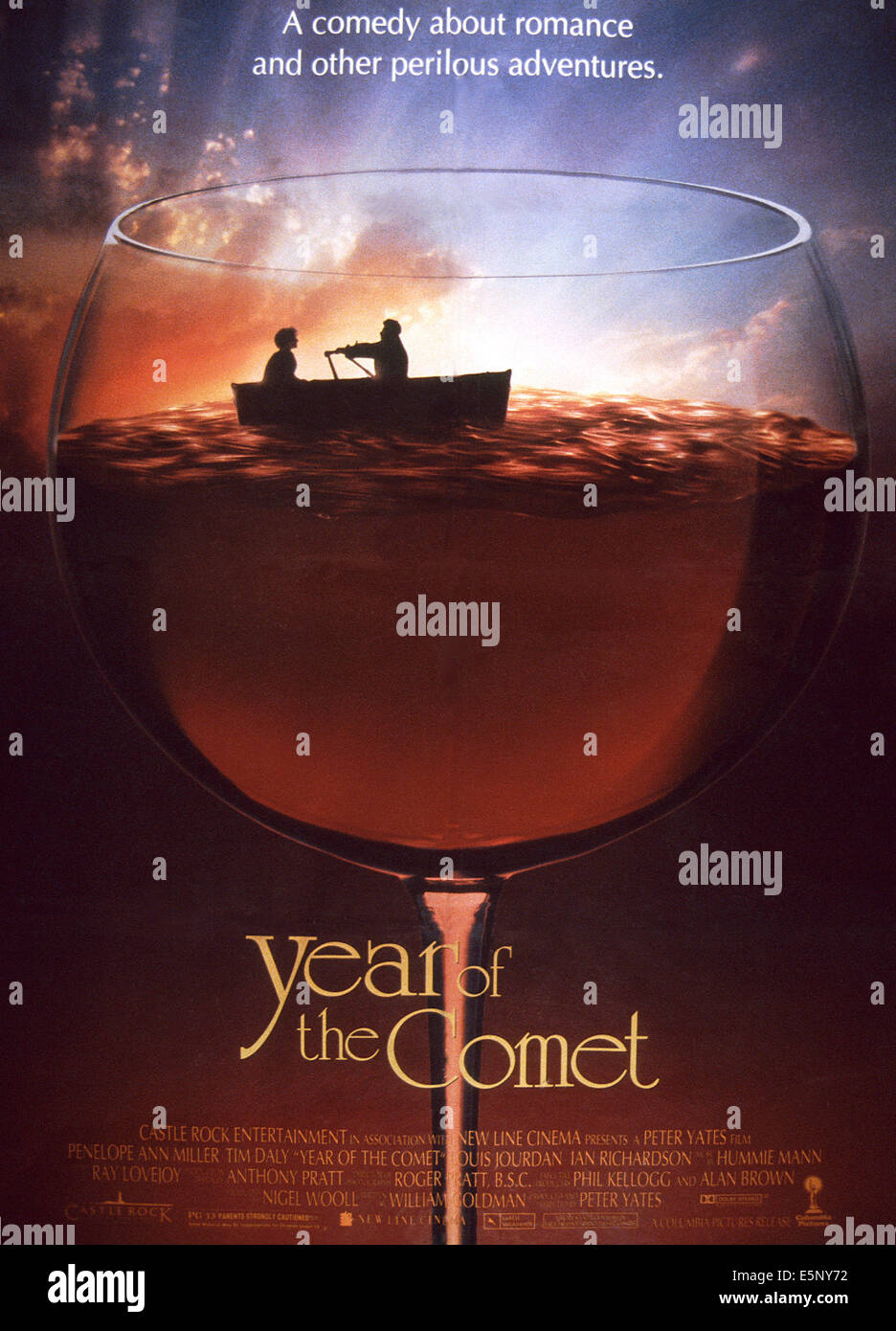 THE YEAR OF THE COMET, US poster art, 1992. ©Columbia Pictures/courtesy ...