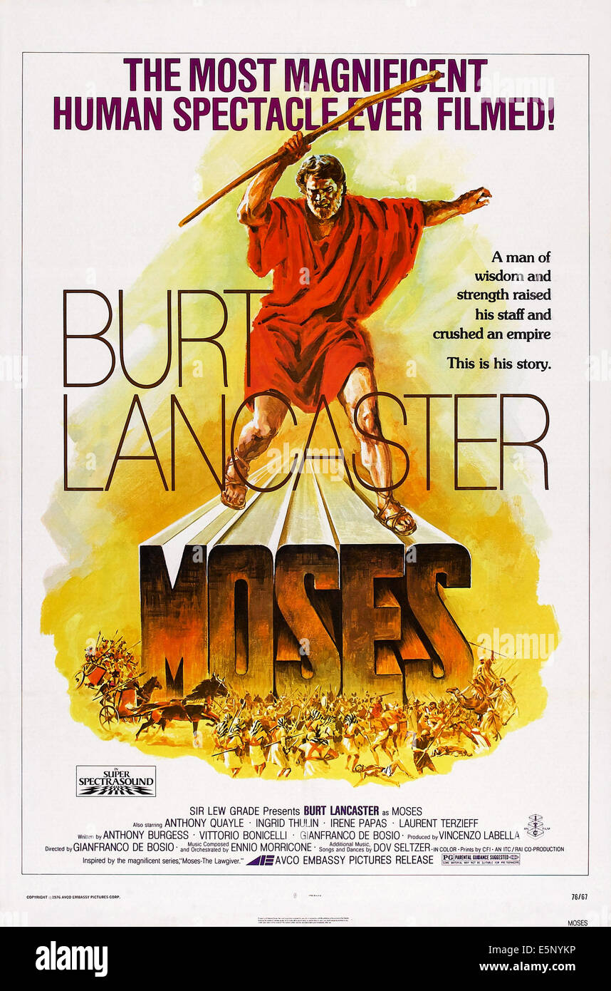 Moses the lawgiver hi-res stock photography and images - Alamy