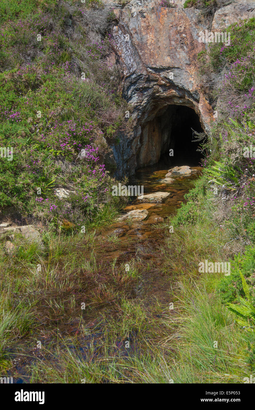 Old abandoned Copper Mine, Sygun, Beddgelert, Snowdonia, Wales. Old ...