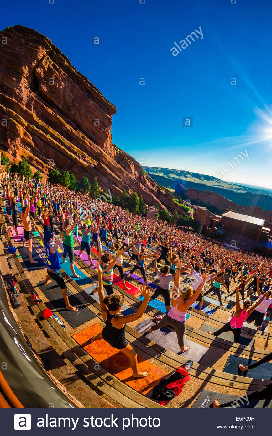 Red Rocks Amphitheater Denver Stock Photos & Red Rocks Amphitheater ...