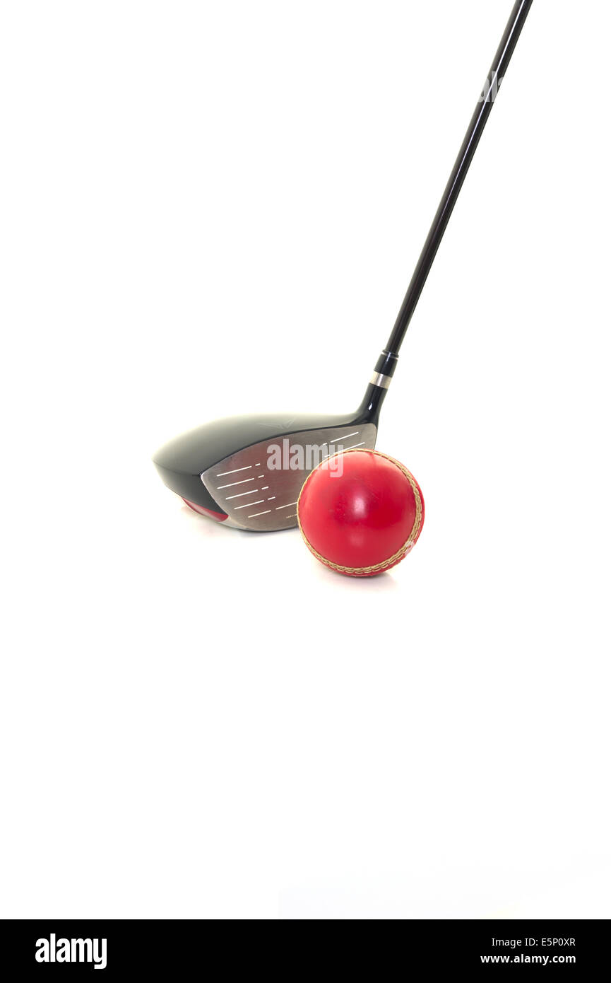 Golf ball hit club Cut Out Stock Images & Pictures - Alamy