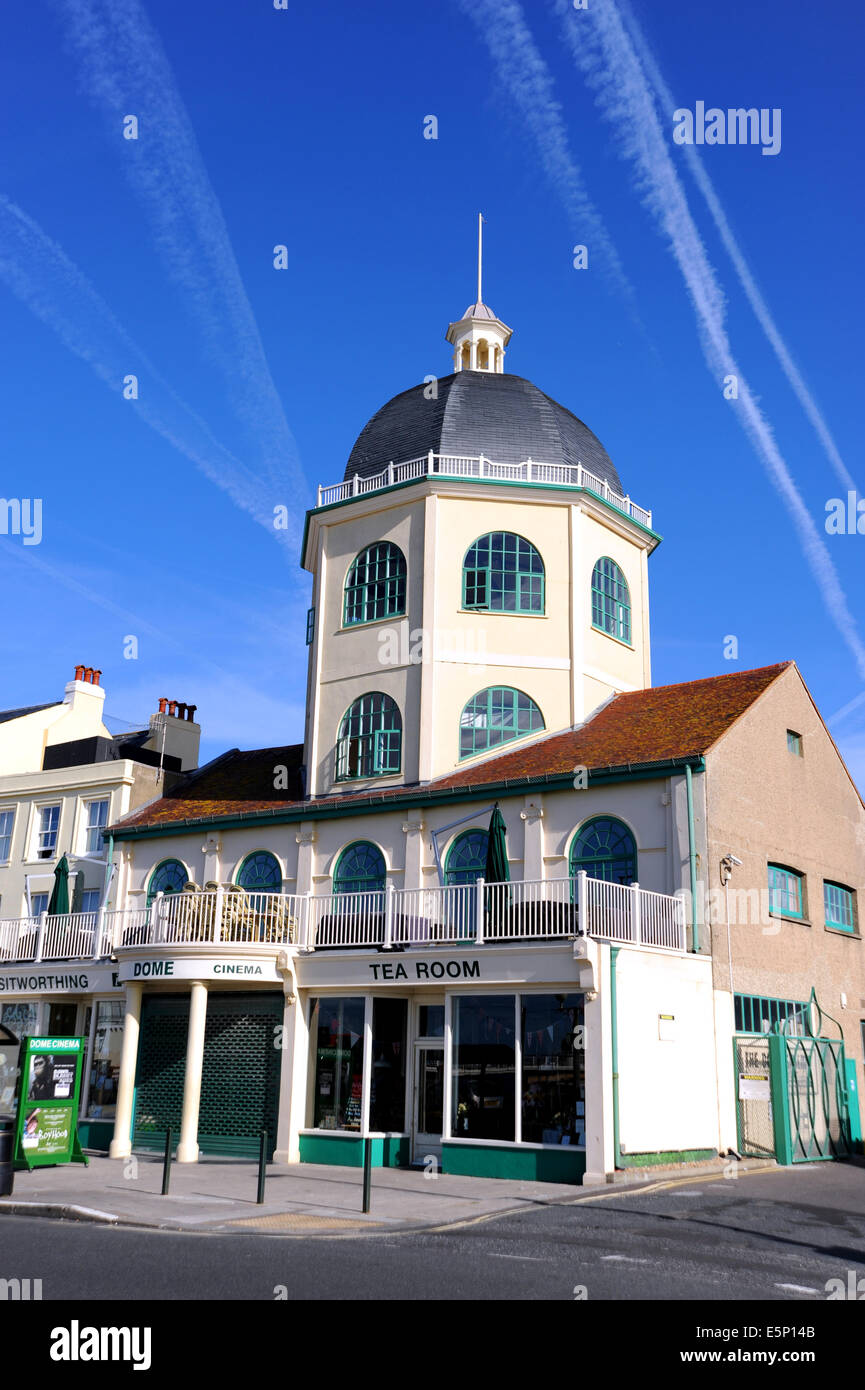 Worthing West Sussex UK - The famous Dome cinema on the seafront which ...