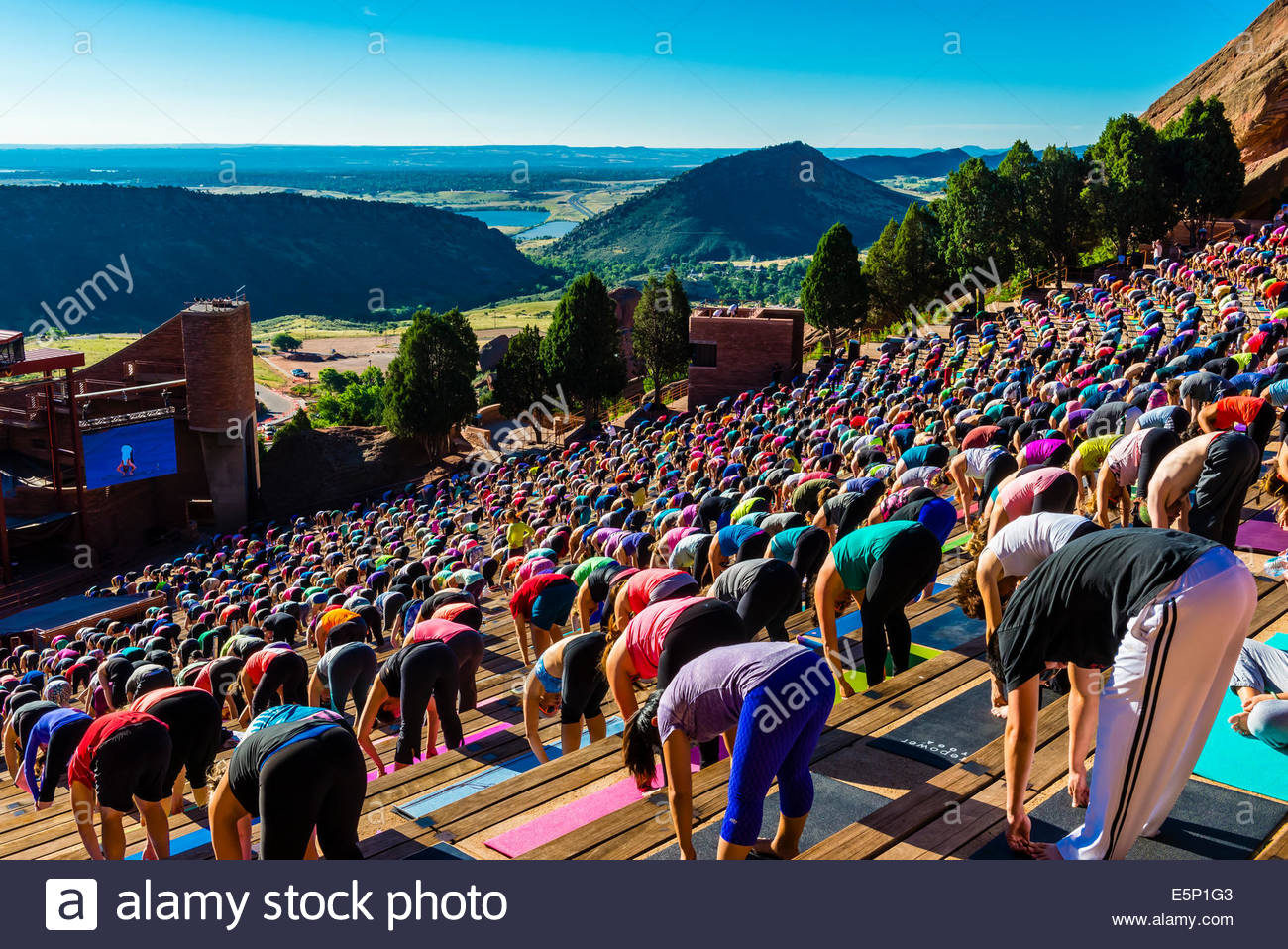 Red Rocks Amphitheatre Stock Photos & Red Rocks Amphitheatre Stock ...