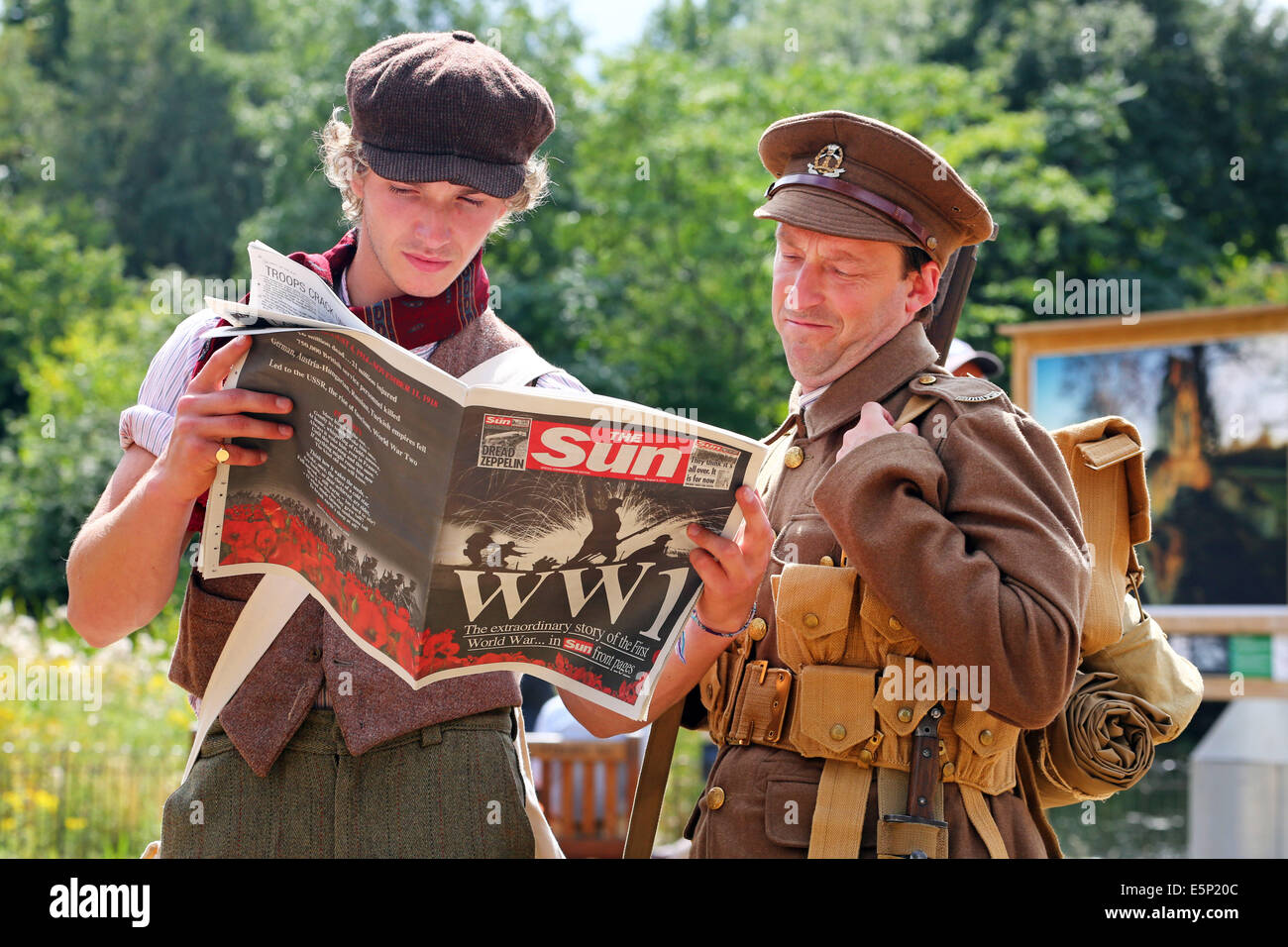 Newspaper wwi hi-res stock photography and images - Alamy