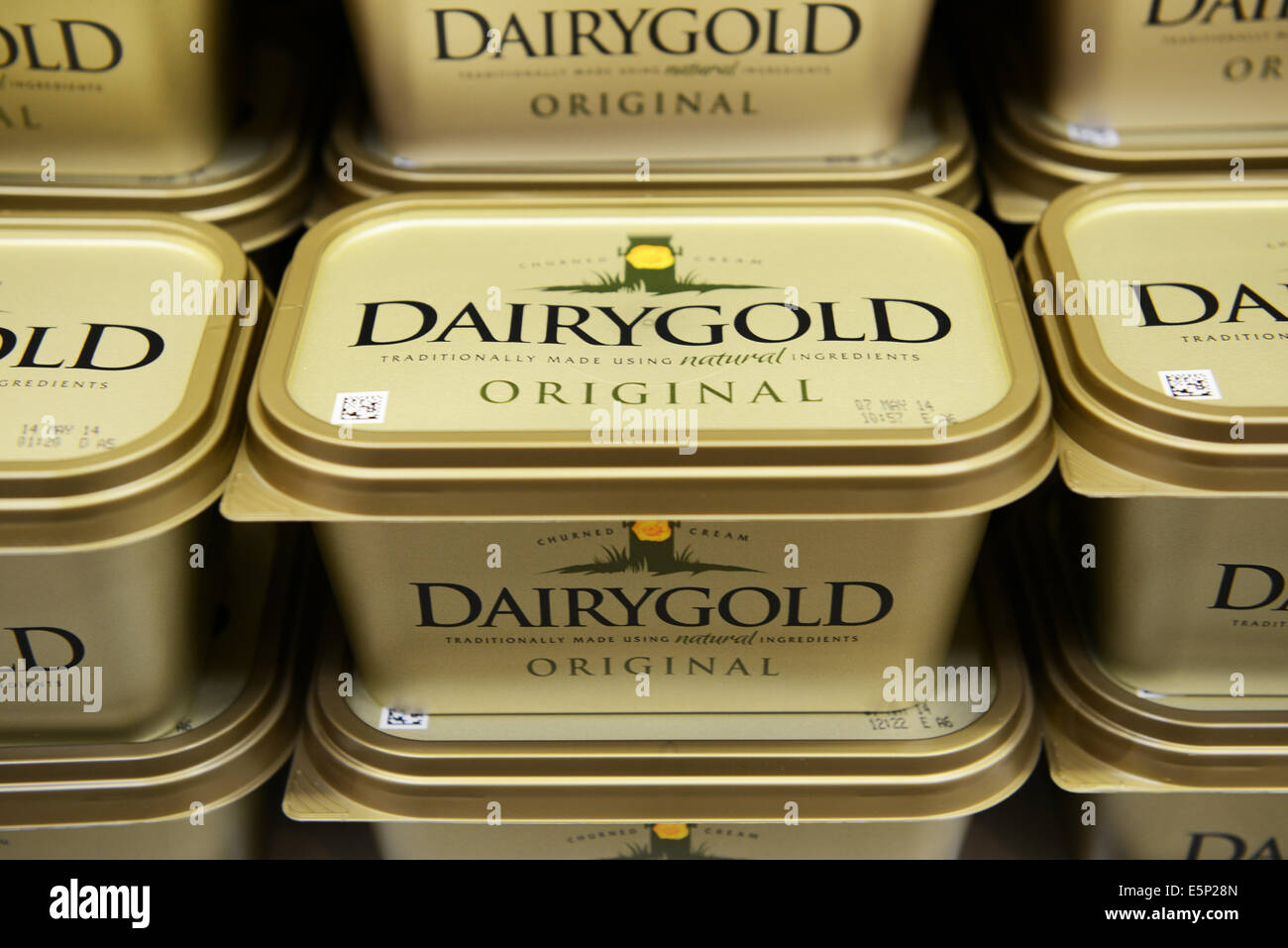 Dairygold butter spread Stock Photo - Alamy