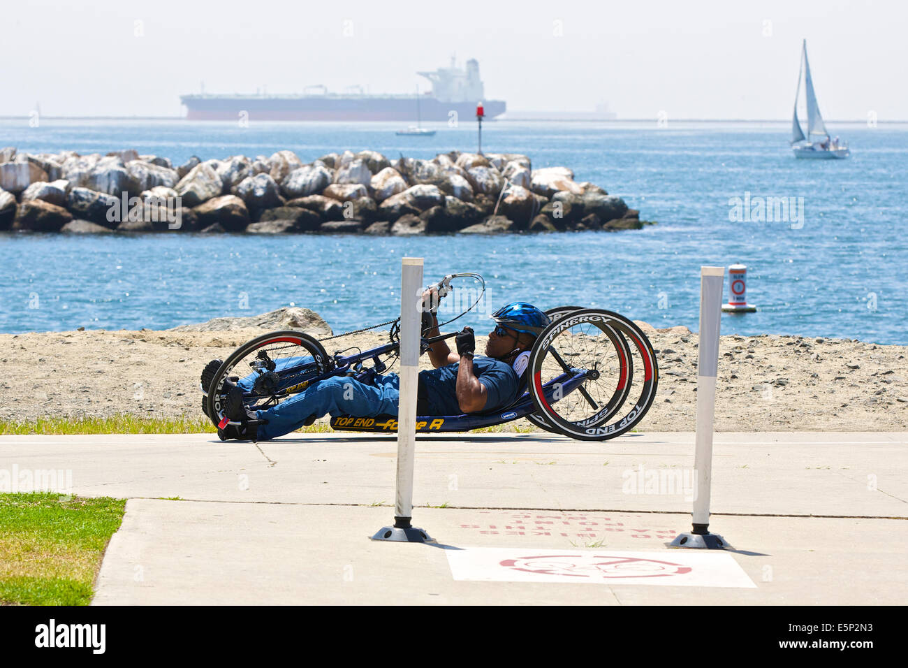 Recumbent handcycle hi-res stock photography and images - Alamy