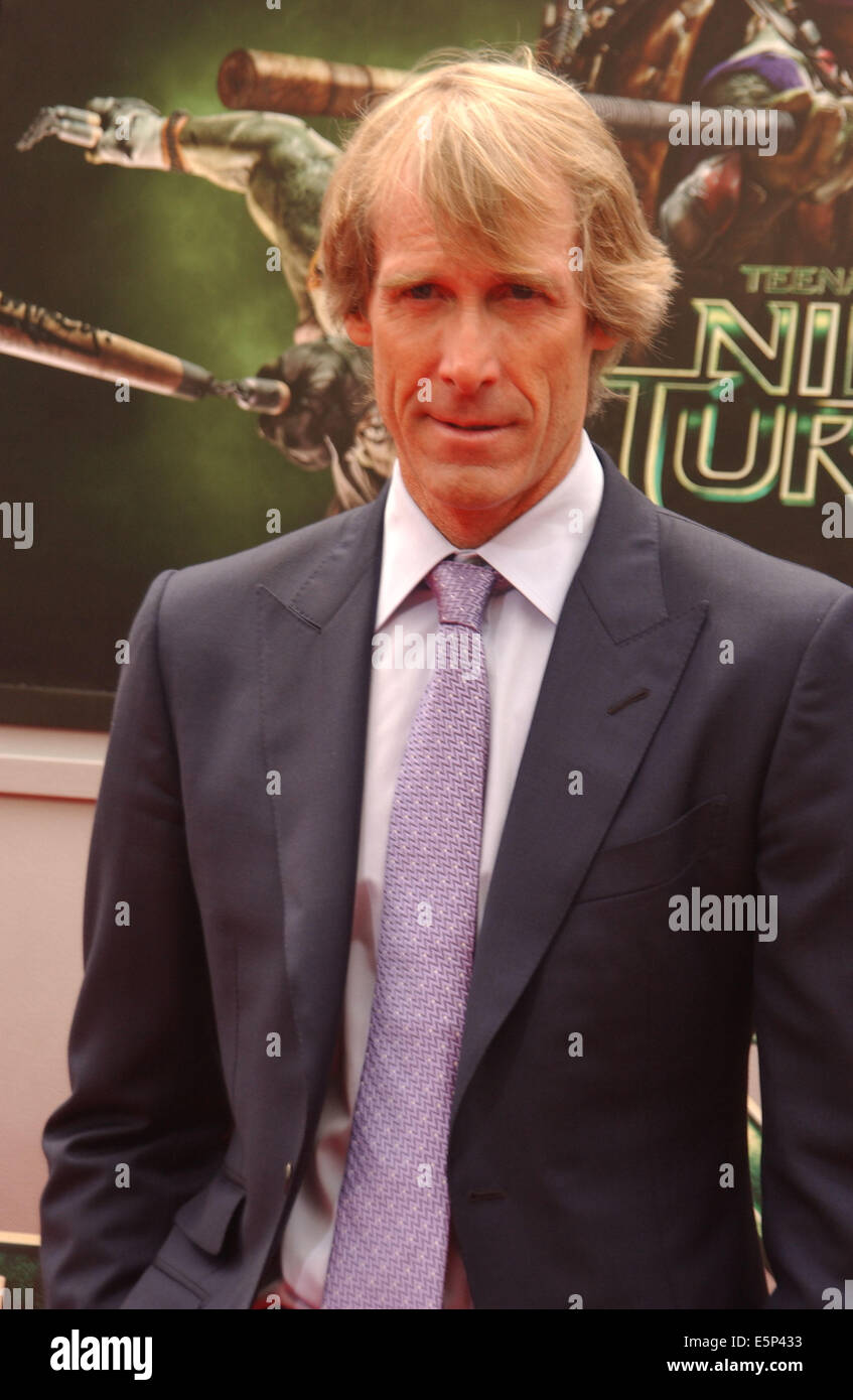 Hollywood, California, USA. 3rd Aug, 2014. Michael Bay attends the ...