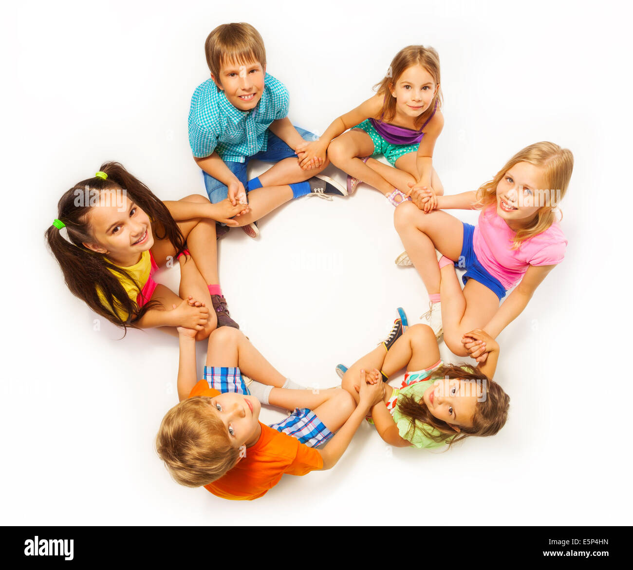 6 six children Cut Out Stock Images & Pictures - Alamy