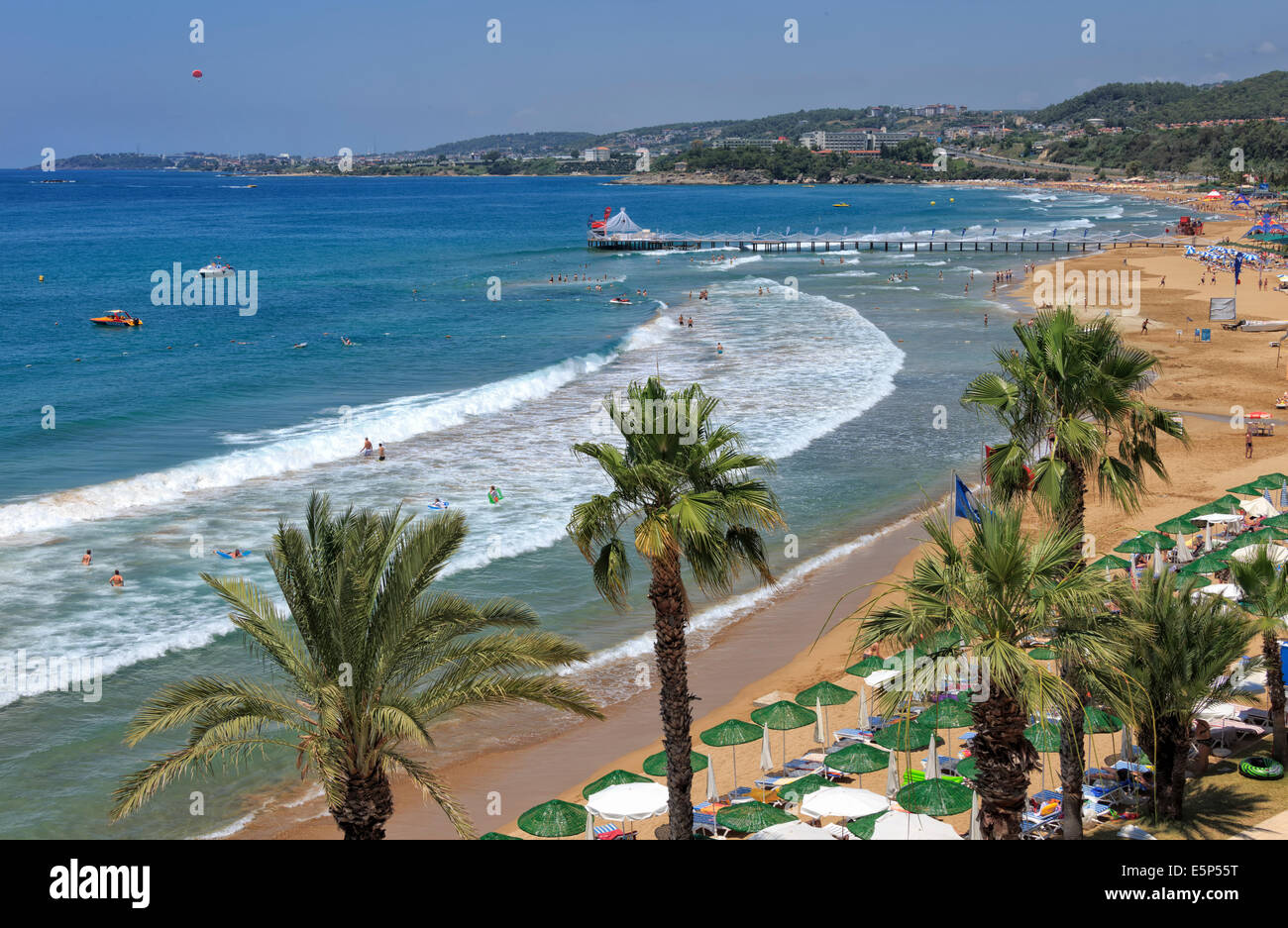 The bay of Incekum in Turkey Stock Photo - Alamy