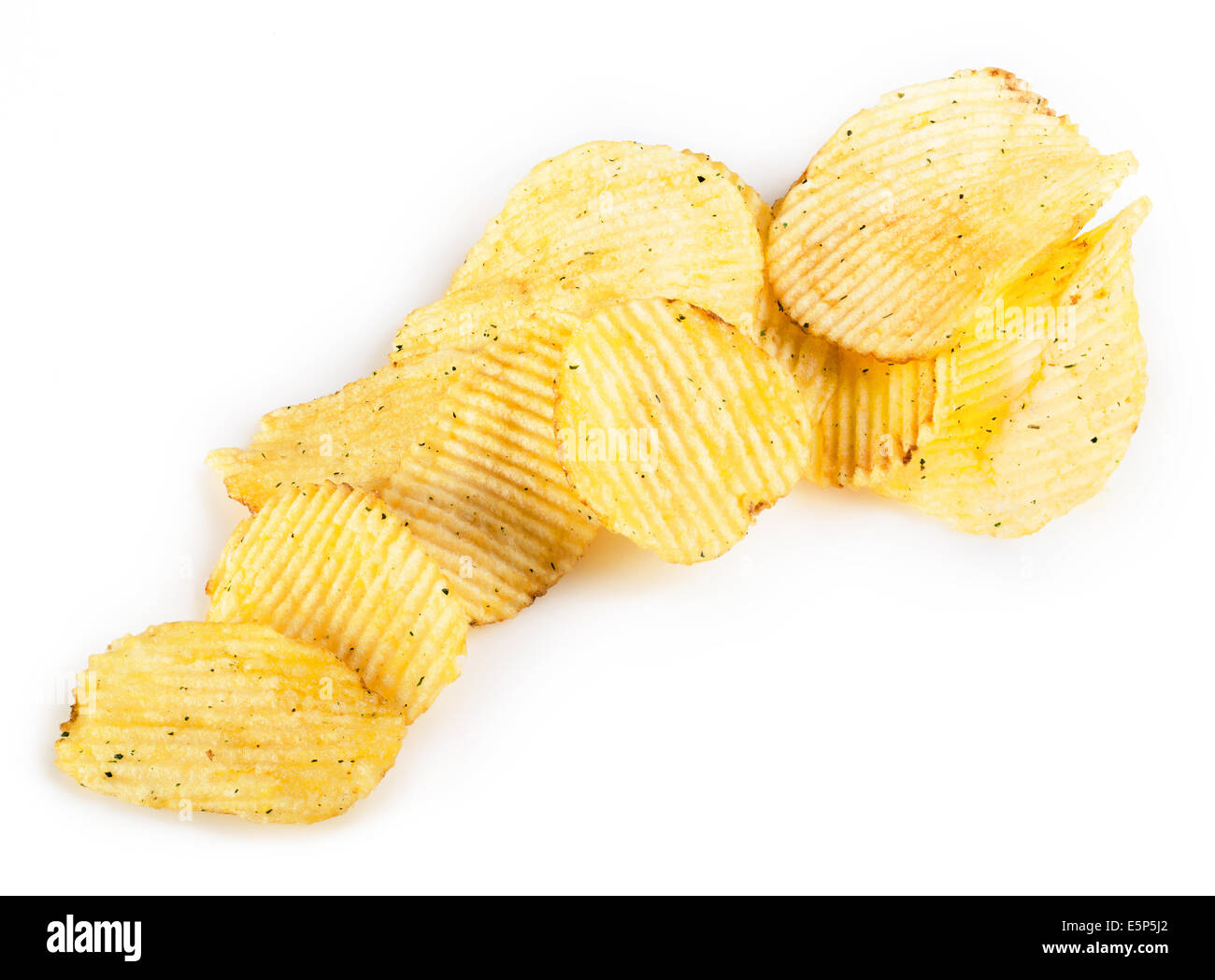 Potato chips cutout Cut Out Stock Images & Pictures - Alamy