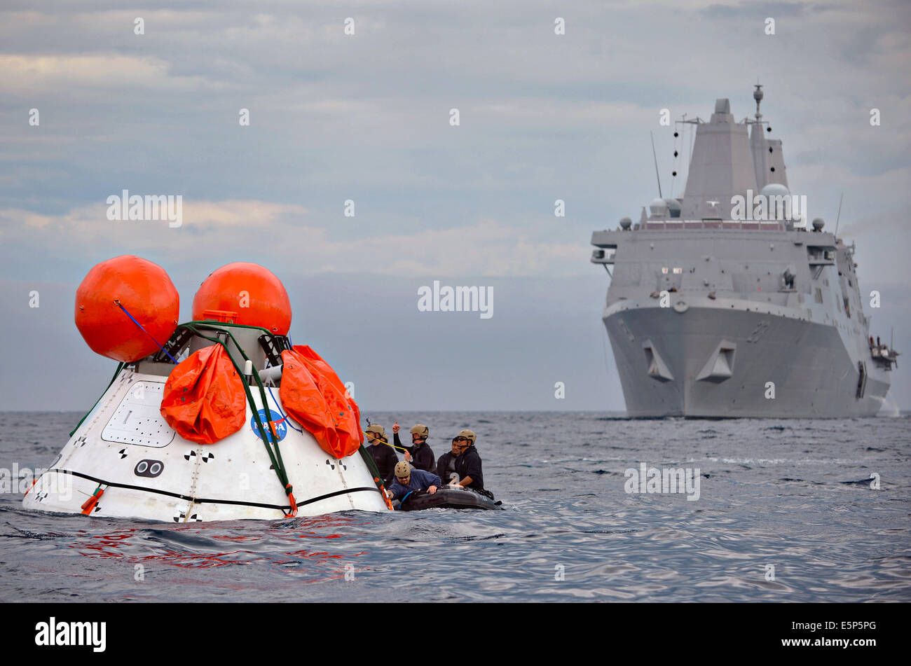 US Navy sailors from the amphibious transport dock ship USS Anchorage ...