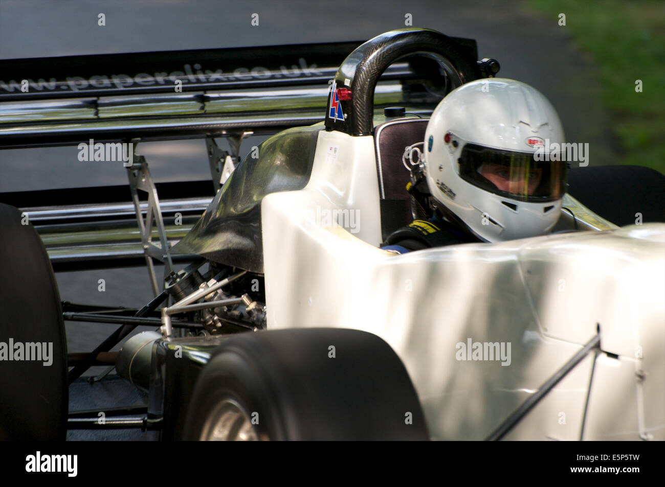 Single seat racing and sportscars competing at Wiscombe Park hillclimb ...