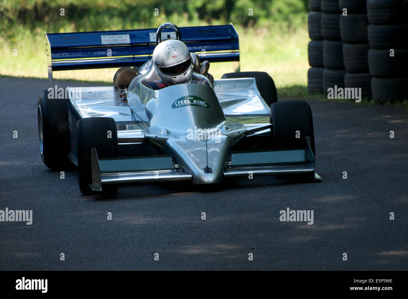 Single seat racing and sportscars competing at Wiscombe Park hillclimb ...