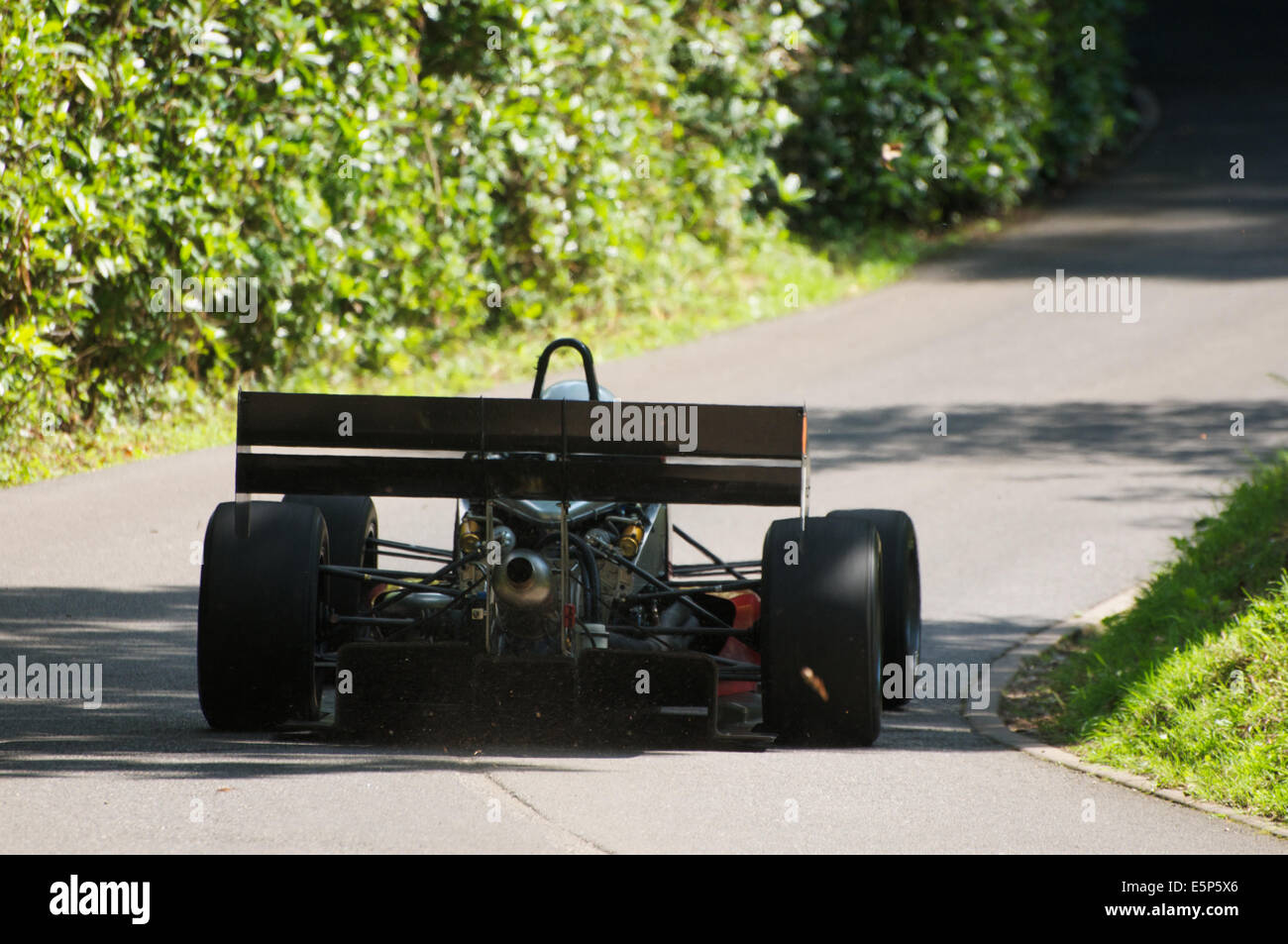 Single seat racing and sportscars competing at Wiscombe Park hillclimb ...