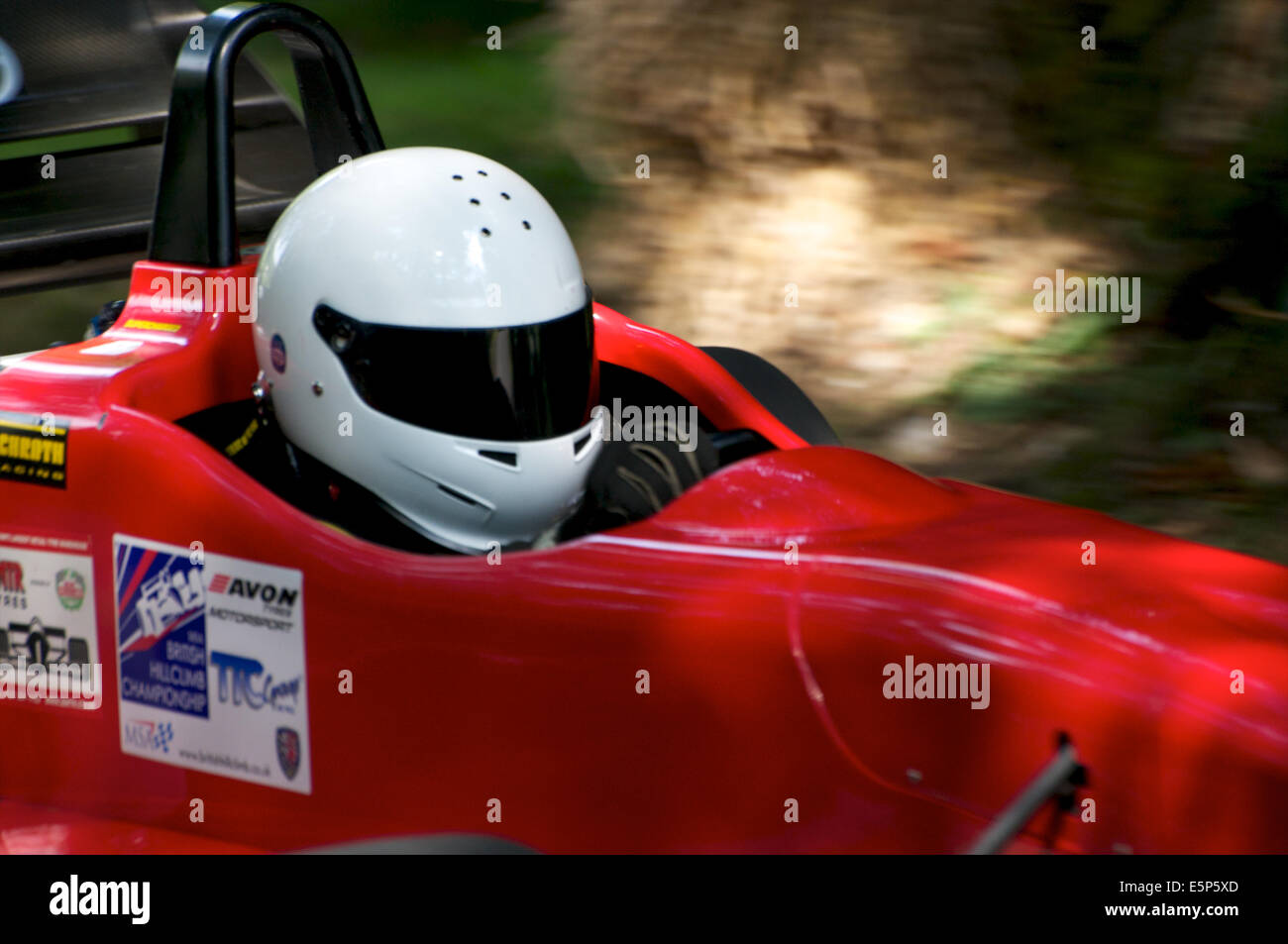 Single seat racing and sportscars competing at Wiscombe Park hillclimb ...