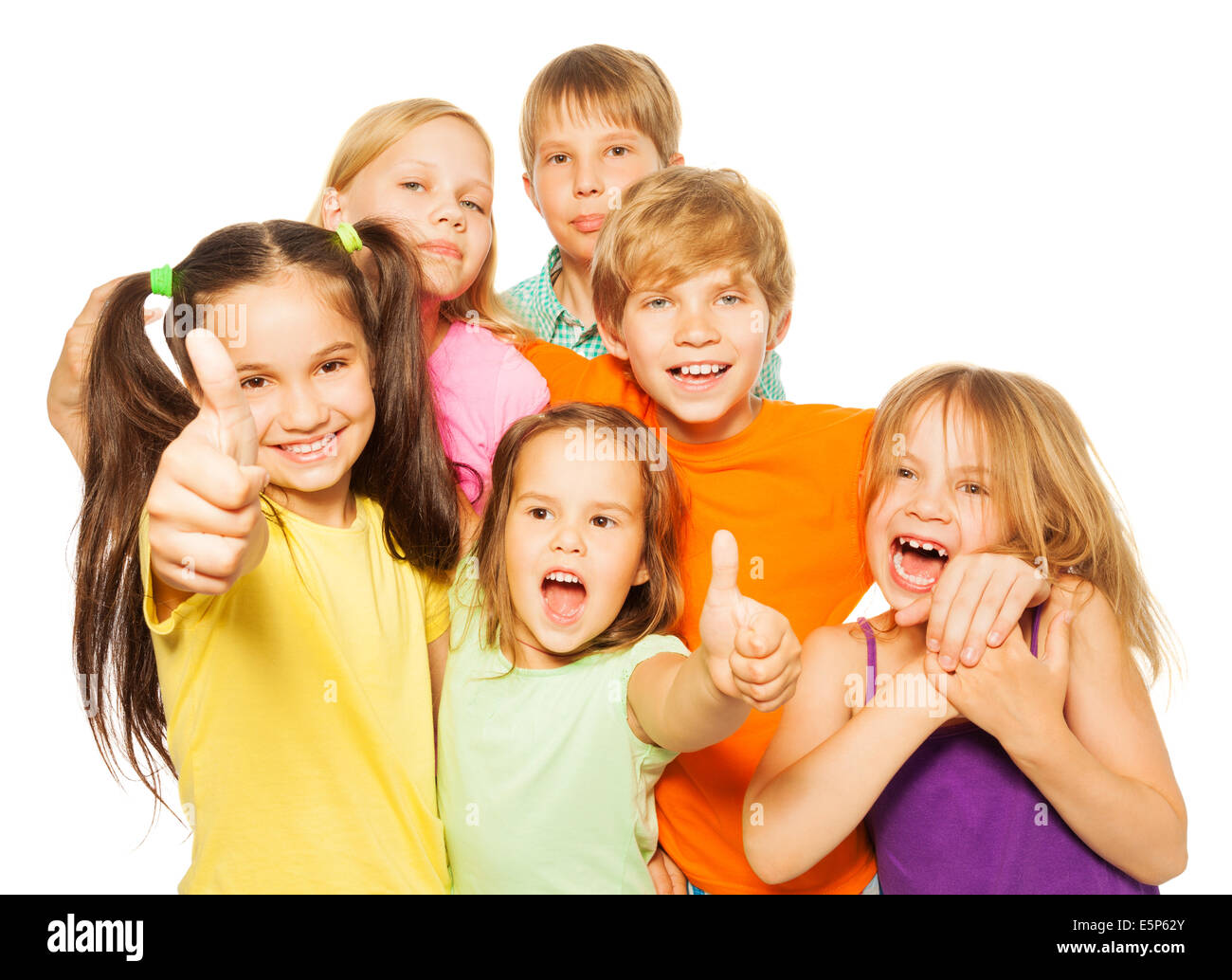 Happy Group Of Toddlers