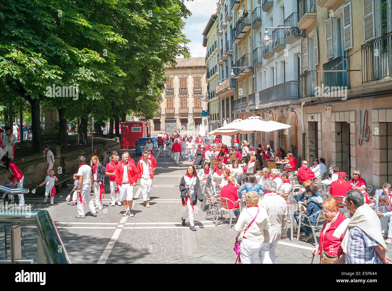 -San Fermin- Pamplona (Spain Stock Photo - Alamy