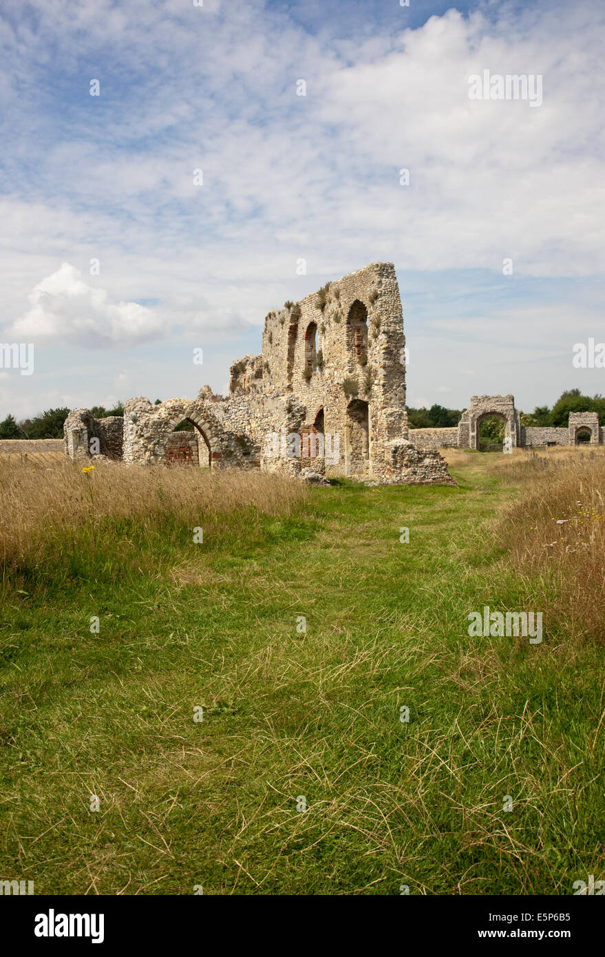 Ruins of Greyfriars friary at Dunwich, Suffolk Stock Photo - Alamy