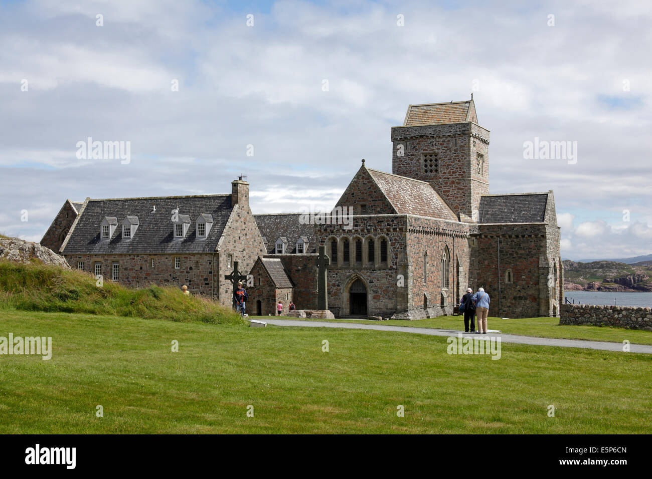 Iona Abbey, The Isle of Iona of the Isle of Mull, Scotland, July2014 ...