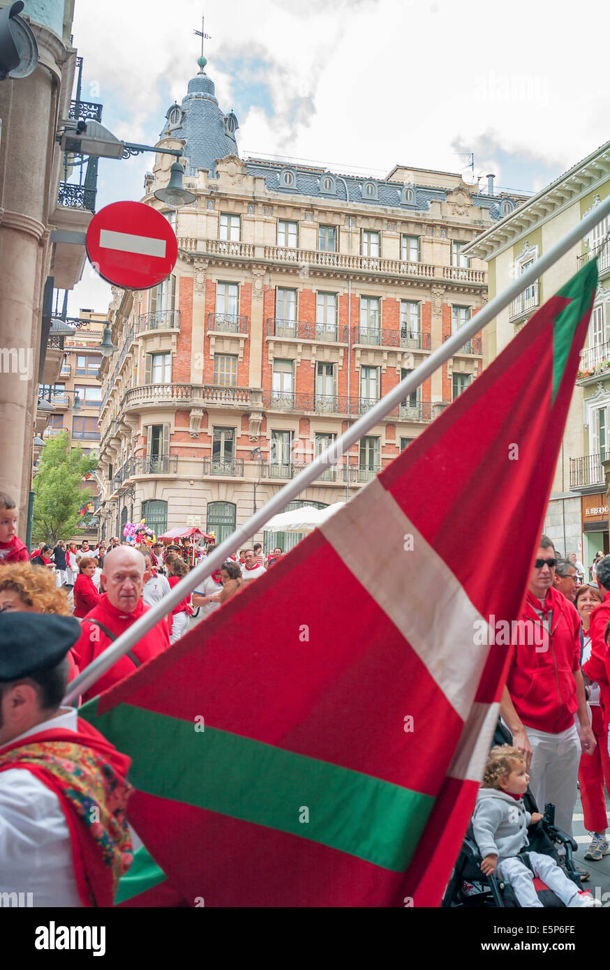 -San Fermin- Pamplona (Spain Stock Photo - Alamy